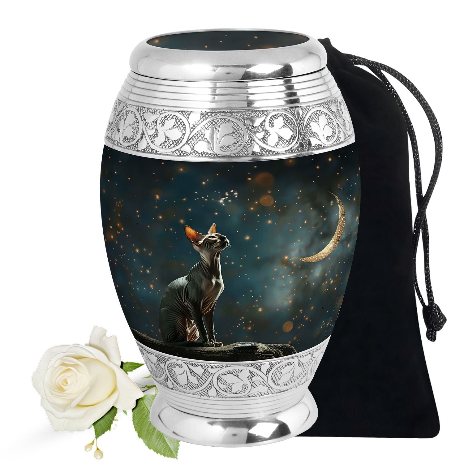 Sphynx Cat Ashes Urn – Dignified Pet Memorial – urnsforashesstore